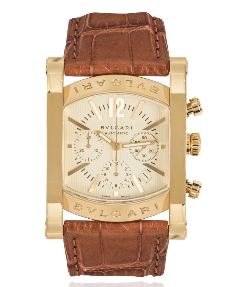 Bulgari Assioma Chronograph AA48GCH at 1stDibs