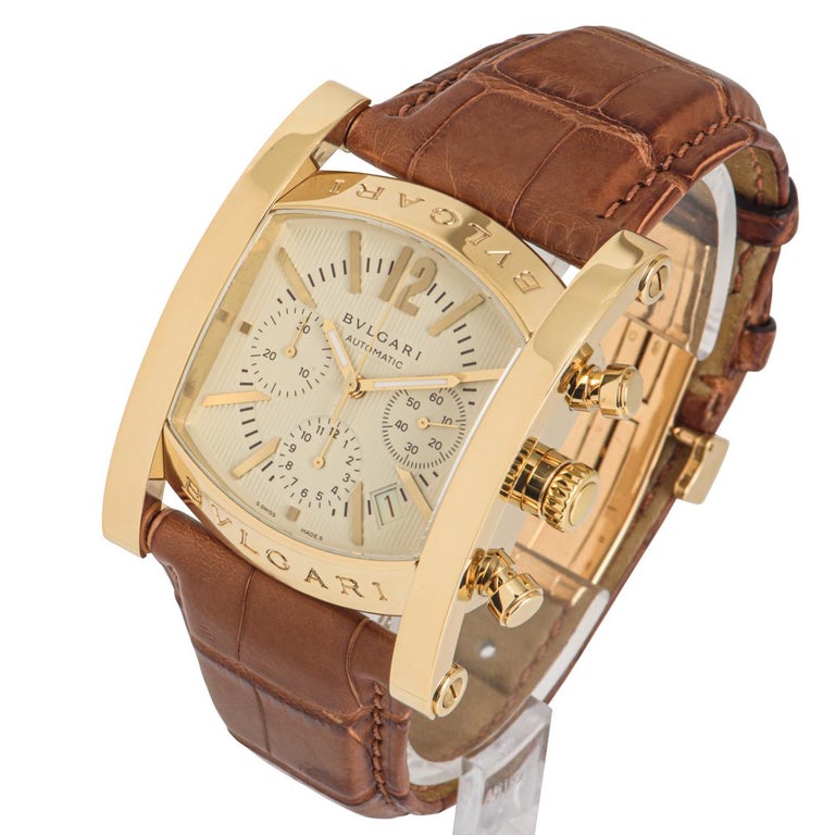 Bulgari Assioma Chronograph AA48GCH at 1stDibs