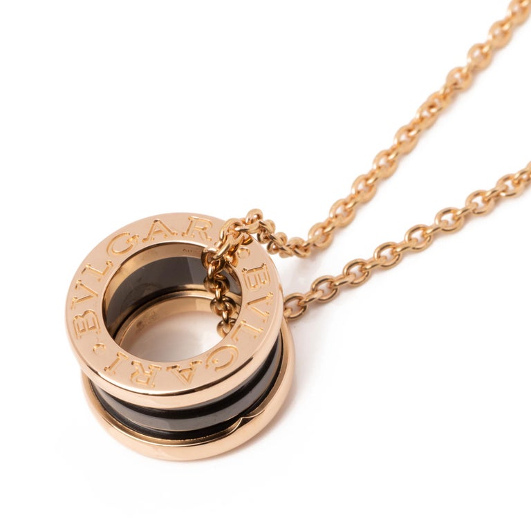 Bulgari B Zero 1 Ceramic Pendant at 1stDibs