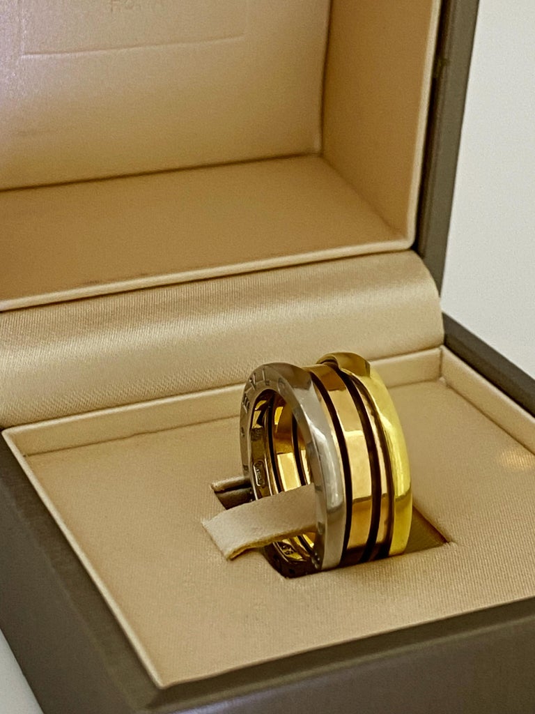 Bulgari (BVLGARI) B.Zero1 18K Tri-Colour Gold Band / Ring Bulgari (BVLGARI) B.Zero1 18K Tri-Colour Gold Band / Ring