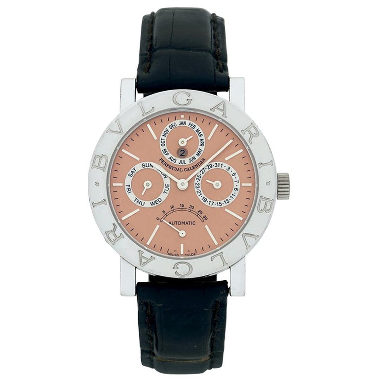 Bulgari Bvlgari Limited Edition Platinum Perpetual Calendar Power ...