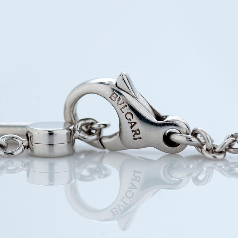 Bulgari Diamond and Onyx Intarsio Collection Disc Pendant in 18 Karat ...