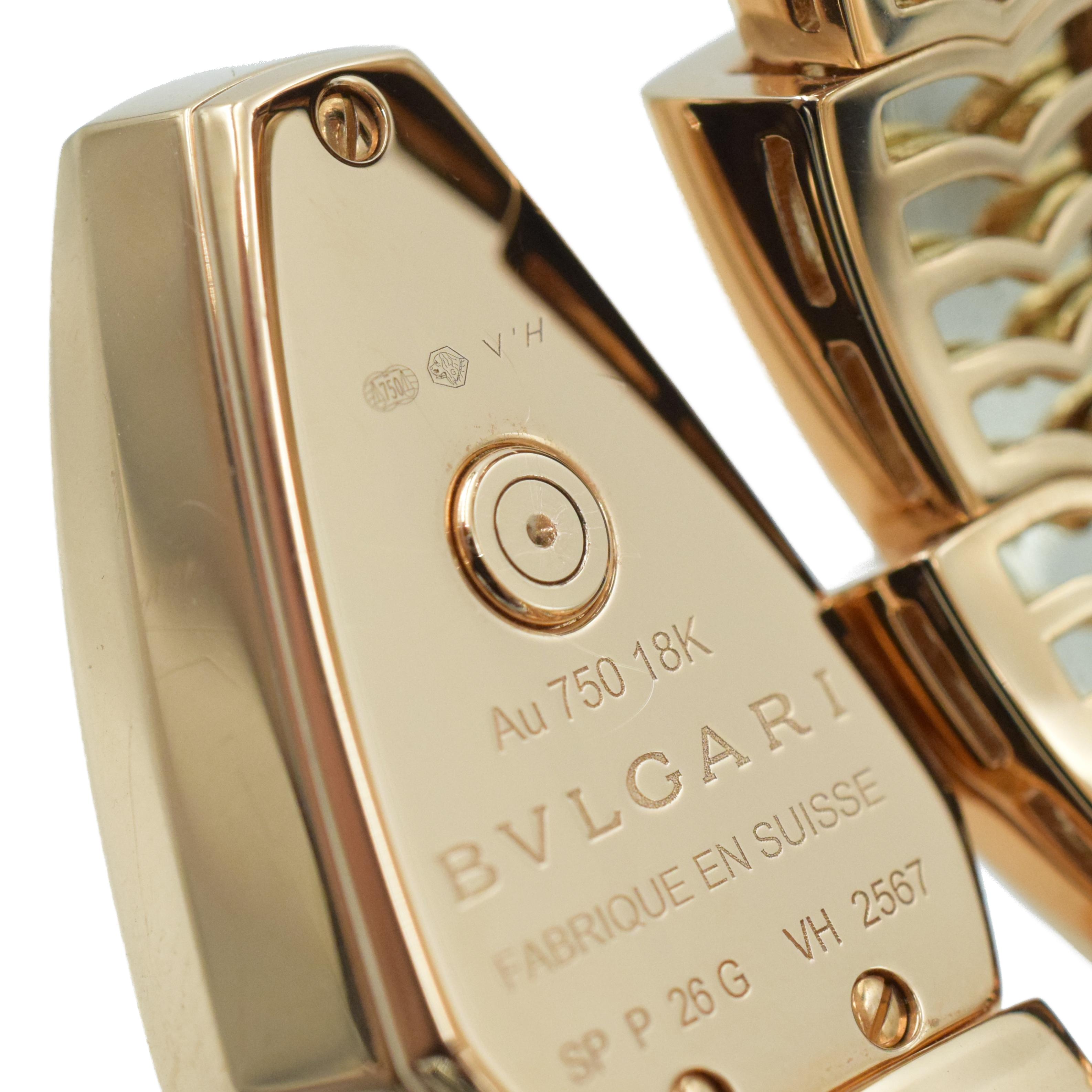 Bvlgari Serpenti Tubogas Diamond Watch For Sale at 1stDibs | bulgari ...