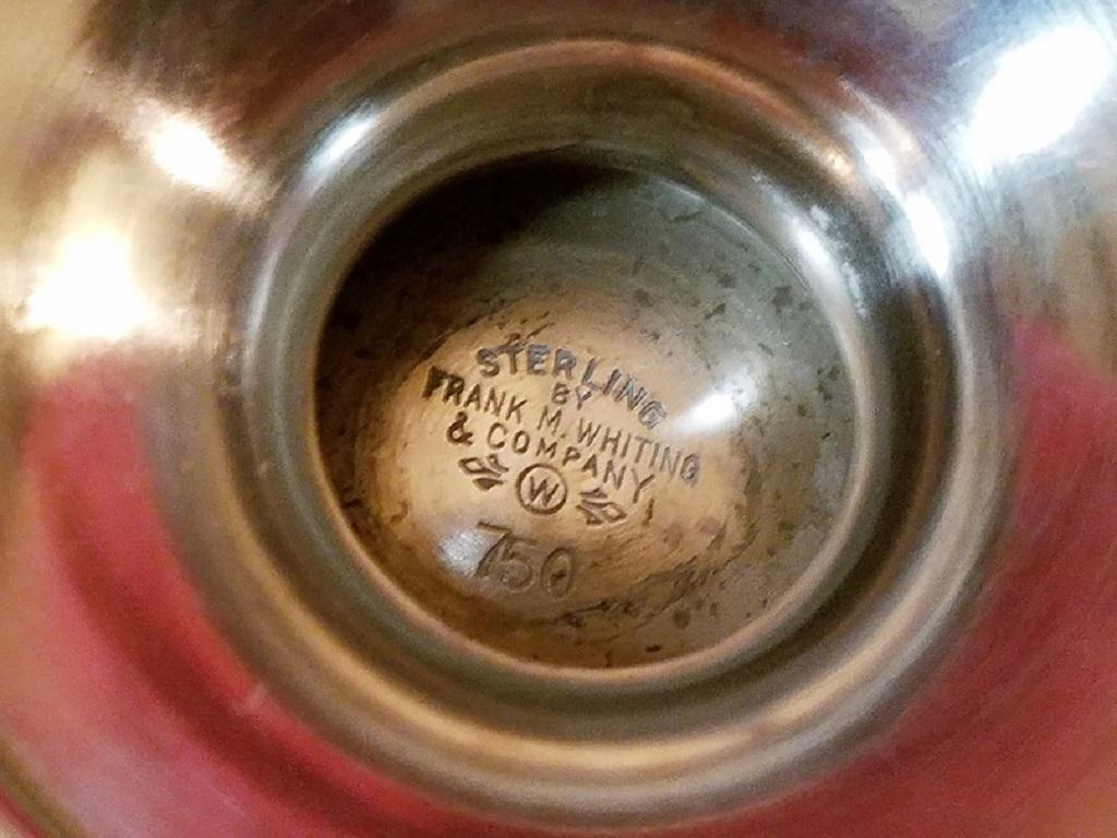 19th Century Frank M Whiting and Co Aesthetic Movement Sterling Service ...