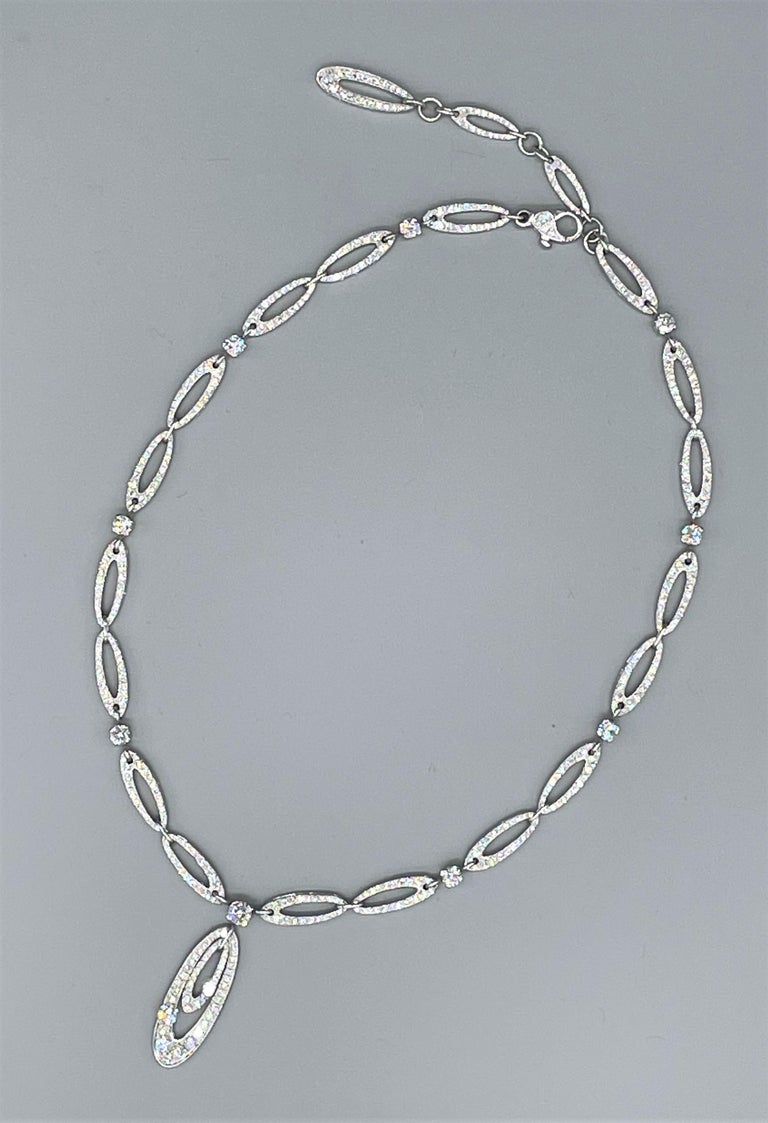 Bulgari Diamond Necklace in 18k Gold Elysium Collection For Sale at 1stDibs