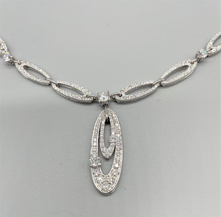 Bulgari Diamond Necklace in 18k Gold Elysium Collection For Sale at 1stDibs