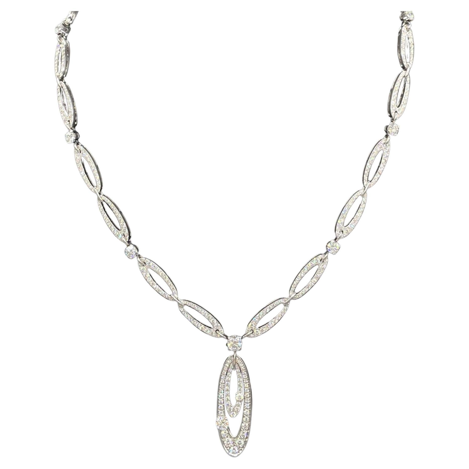Vintage Bulgari 18k Gold Ruby And Diamond Chain Necklace For Sale At 1stdibs