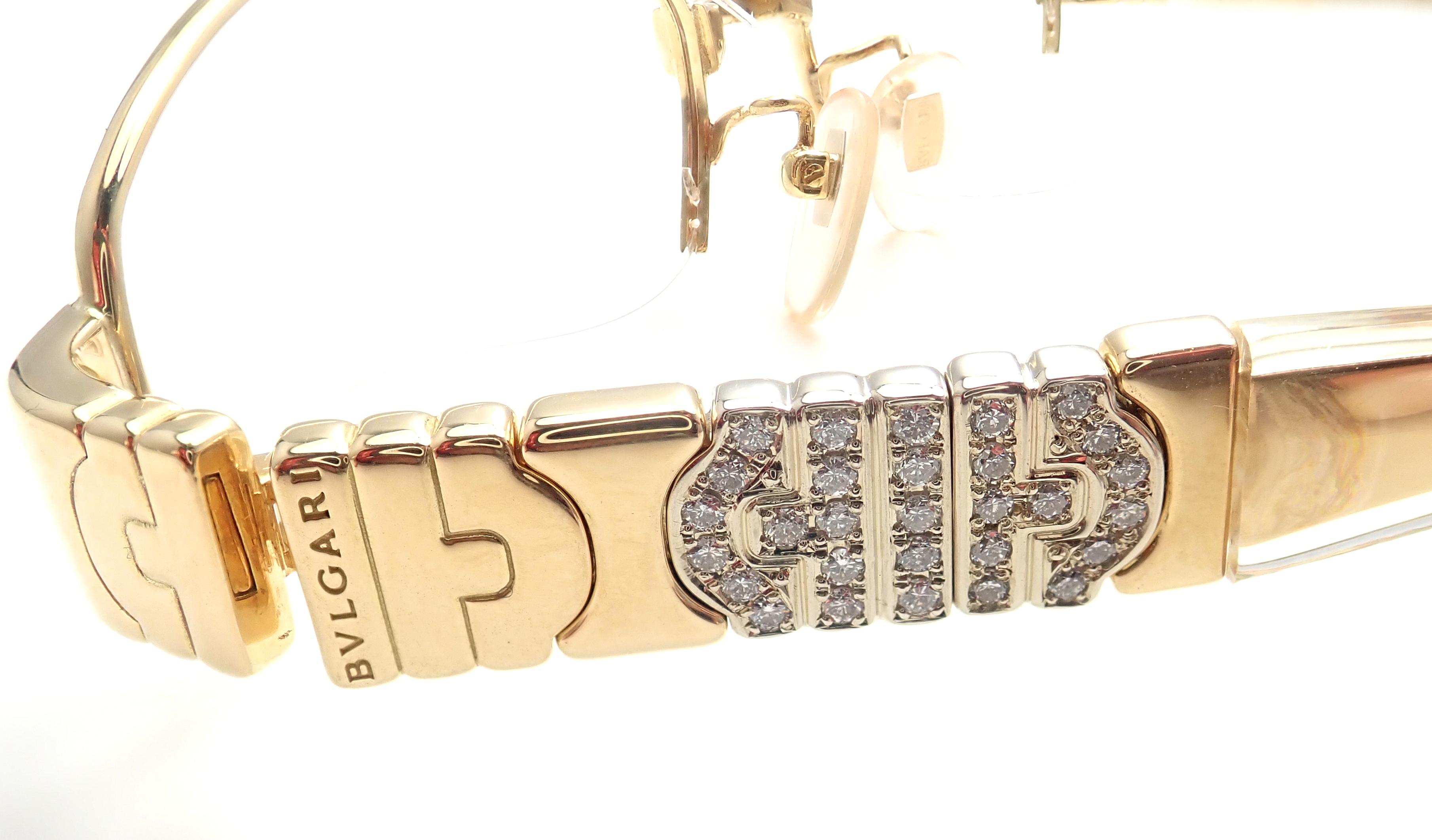 Bulgari Diamond Solid Yellow Gold Eyeglass Frame at 1stDibs | diamond ...