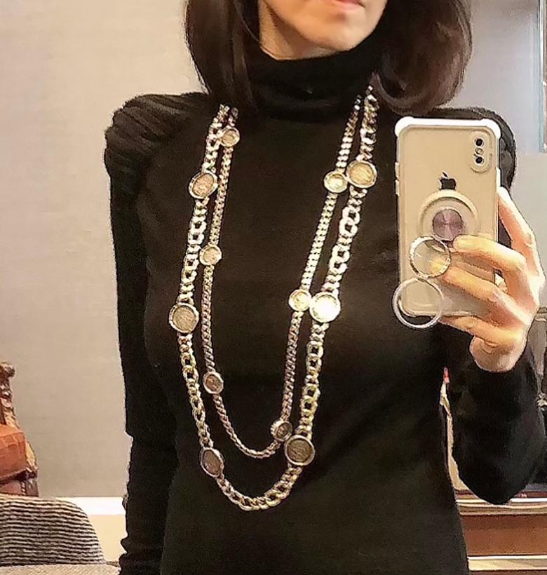 Bulgari Vintage 1970s Original Eight Roman Coin Link Necklace For Sale ...