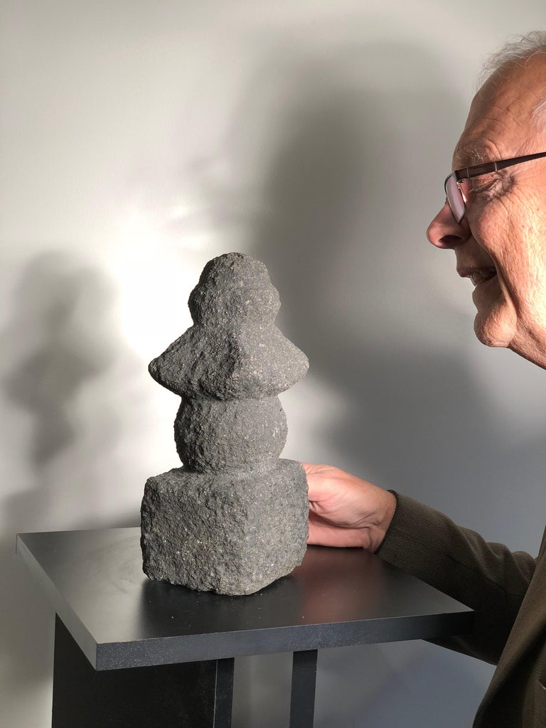 Japan Ancient Earth, Water, Wind, Fire Stone Stupa, 400 Years Old at ...