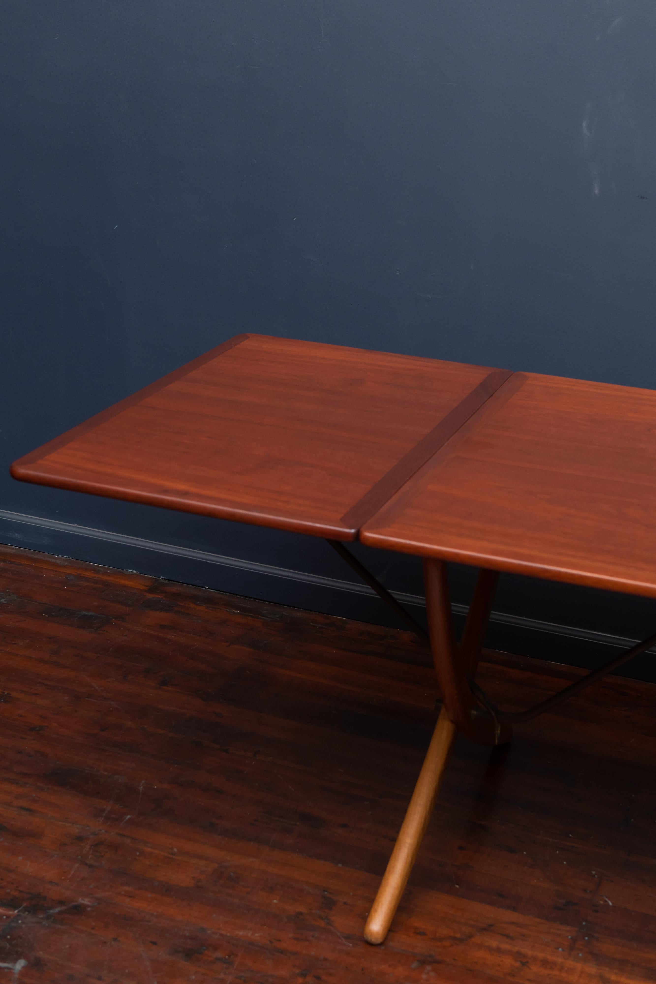 Hans Wegner Sabre Leg Dining Table Model AT-304 at 1stDibs