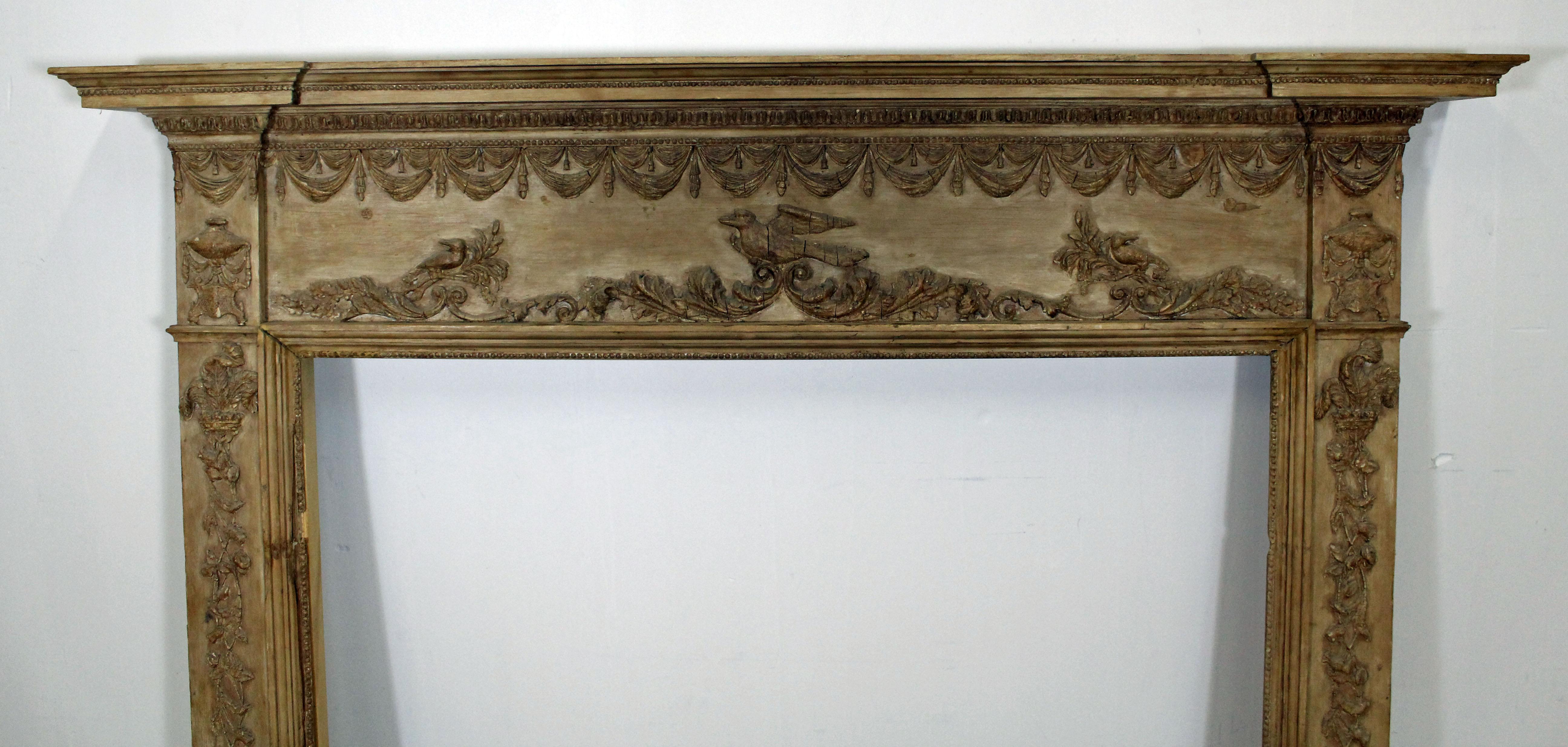 Antique Carved French Country Fireplace Mantel at 1stDibs | french ...