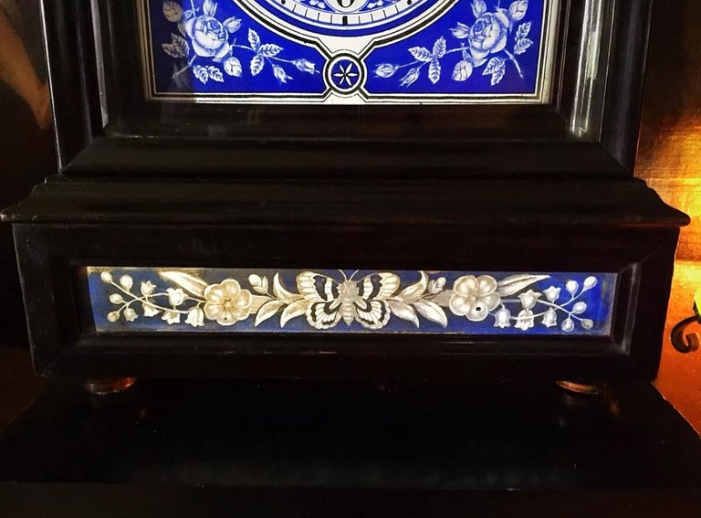 19th Century Aesthetic Movement Ebonized Clock Attributed to Lewis ...