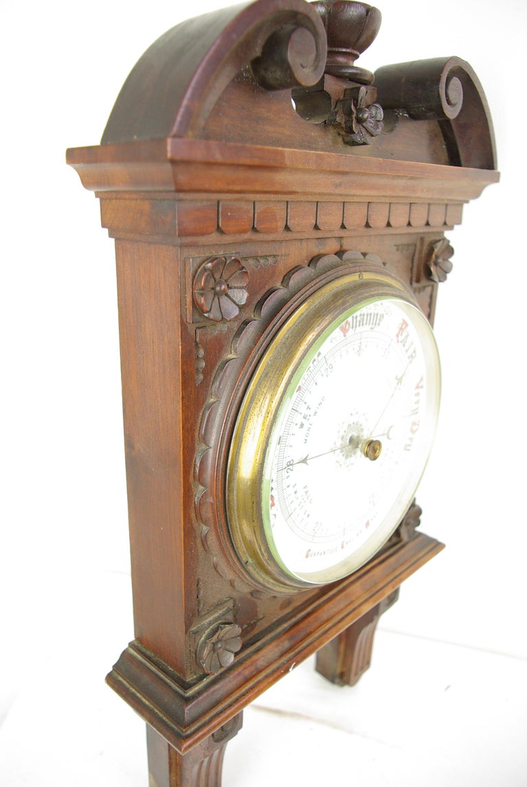 Antique Barometer, Aneroid Barometer, Decorative Barometer, Scotland ...