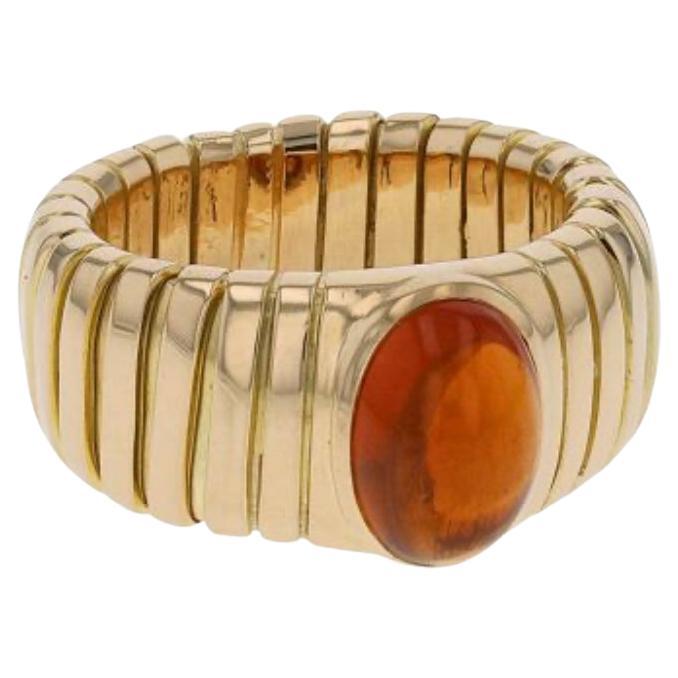 Bulgari Citrine and Gold Ring at 1stDibs | bulgari citrine ring