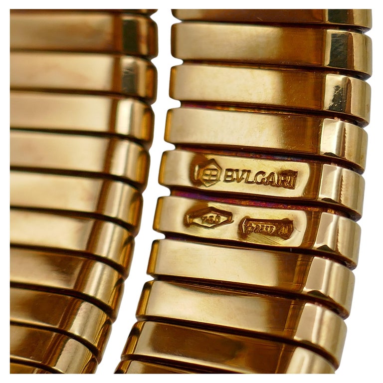 Bulgari Tubogas Gold Wrap Watch For Sale at 1stDibs