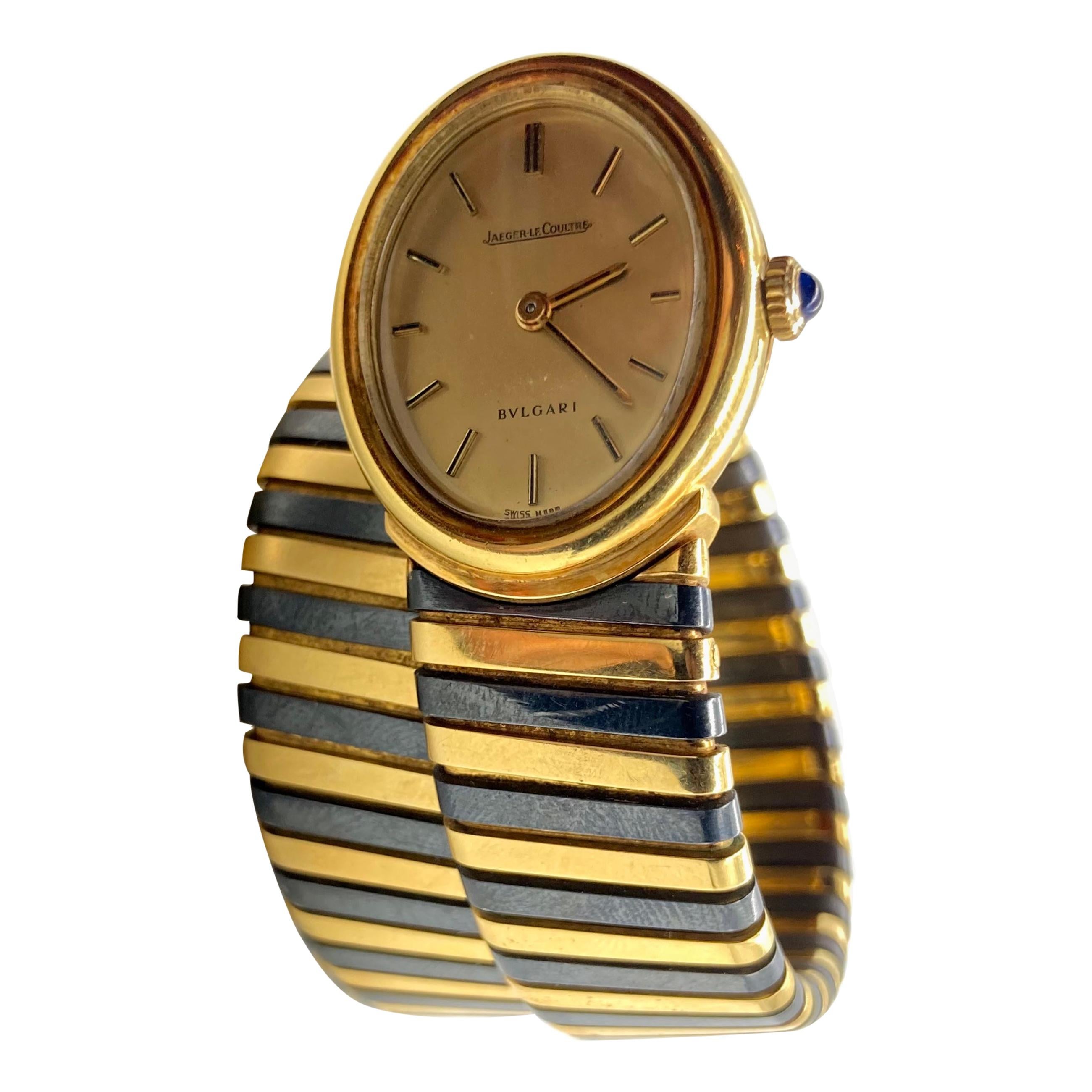 ENIGMA BY BULGARI Yellow Gold Greek Triangle Watch at 1stDibs