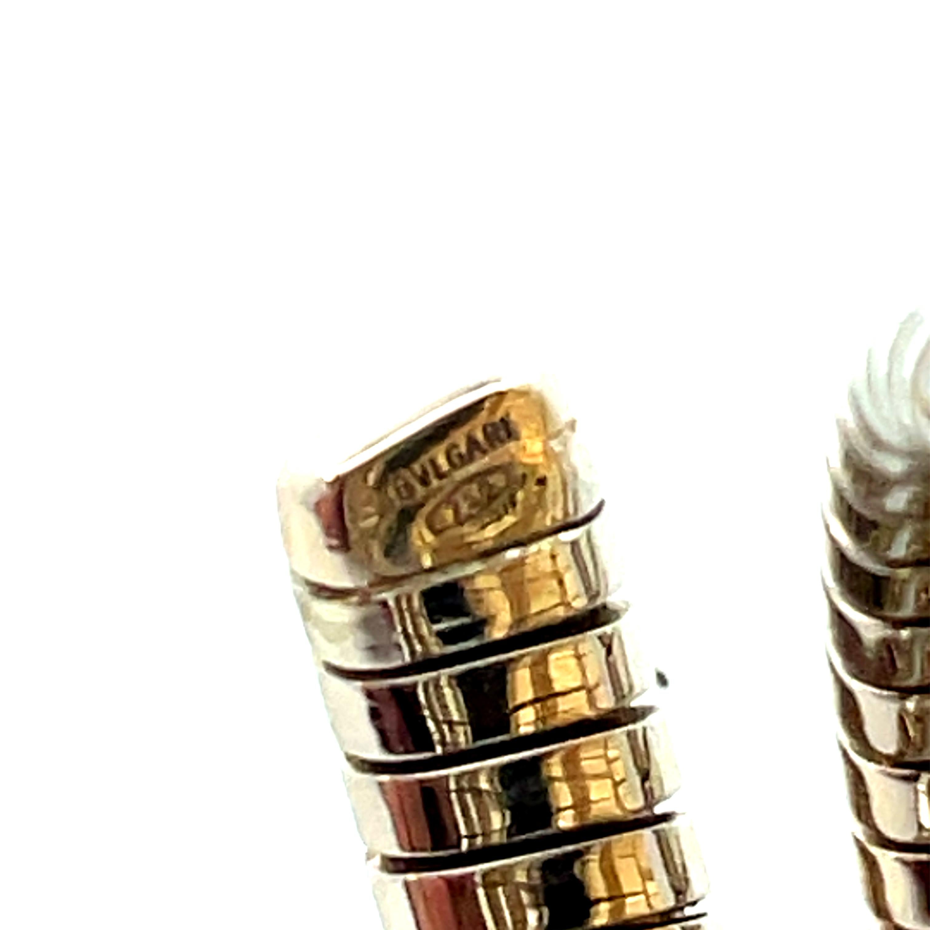 Bulgari Vintage Serpenti Tubogas Watch Rare rectangular case For Sale ...