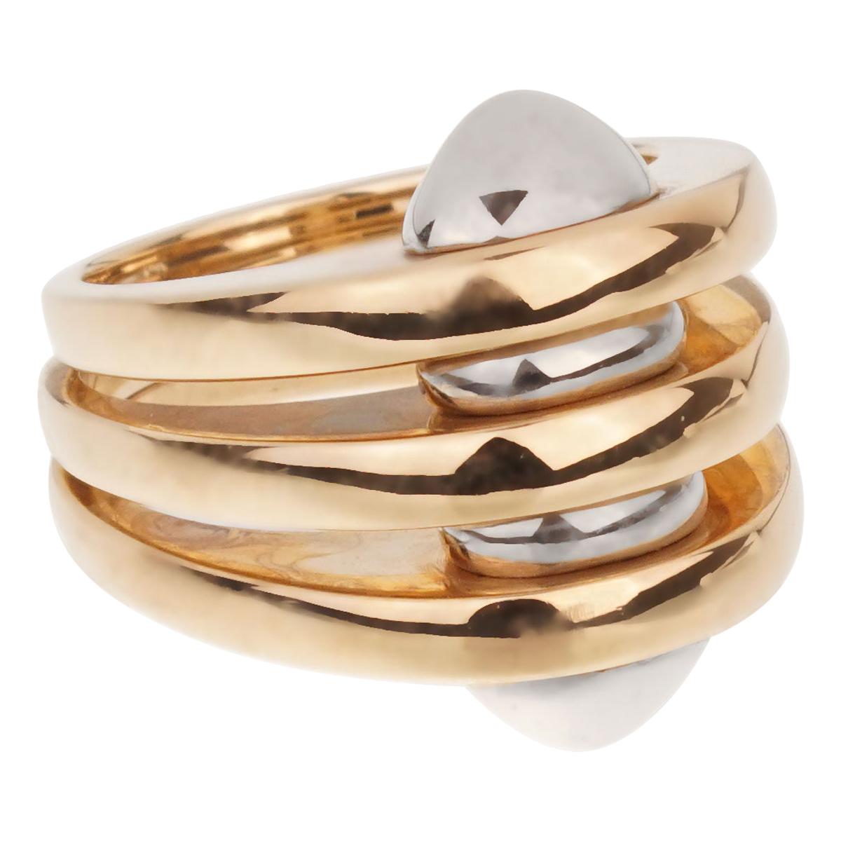 Bulgari Vintage Yellow Gold Cocktail Ring at 1stDibs | bulgari vintage ...