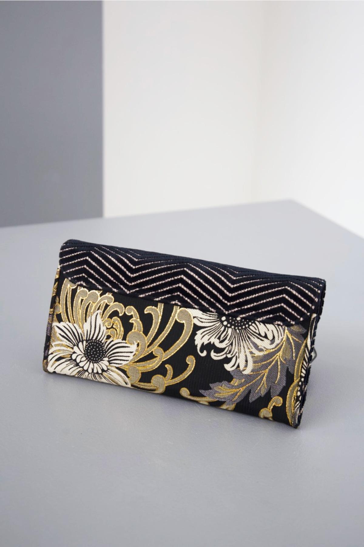 Bulgari Women's Clutch Bag with Golden Floral Details at 1stDibs ...