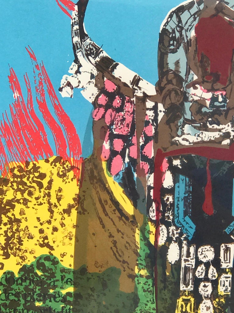 Bullfighter ‘The Golden Calf’, 1980 by Salvador Dalí at 1stDibs