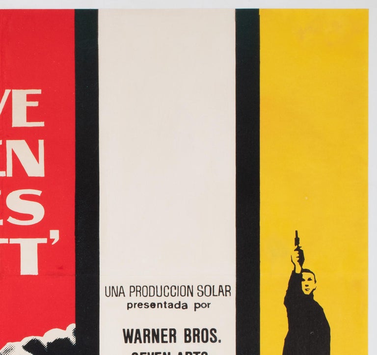 BULLITT 1969 Spanish 1 Sheet Film Movie Poster, Steve McQueen, Linen ...