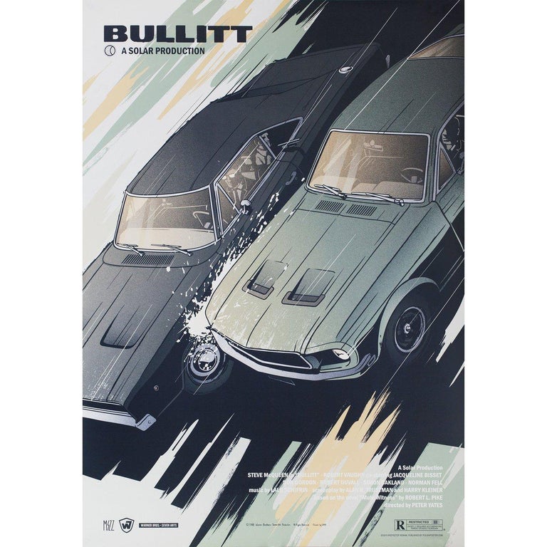 Bullitt R2015 Polish Commercial poster For Sale at 1stDibs
