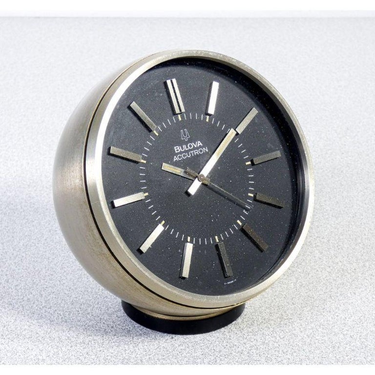 Bulova Accutron 214 M5, 1965, Table Clock For Sale at 1stDibs | bulova ...