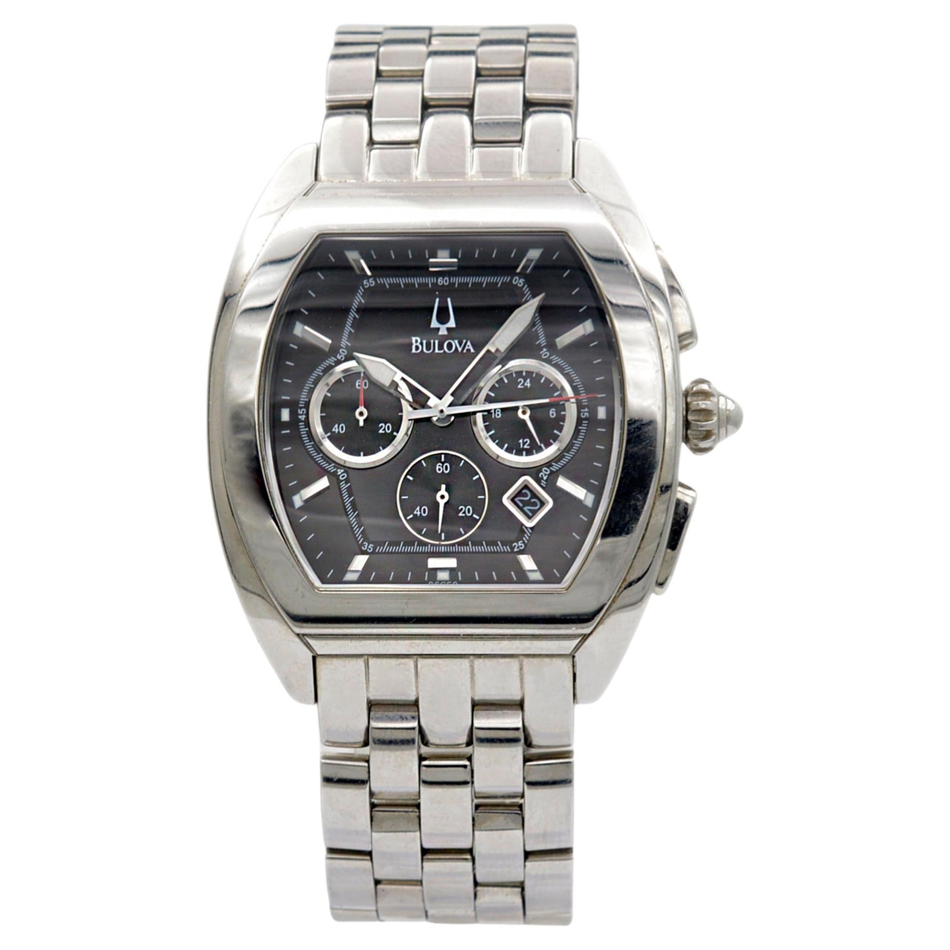 Movado Museum Classic 40mm Black Dial Stainless Steel Men's Watch ...