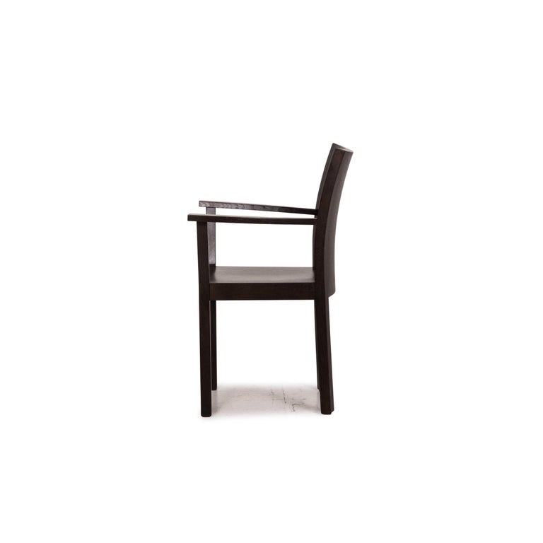 Bulthaup Corpus Nemus Dining Room Set Dark Brown 1 Dining Table 2 Chair ...