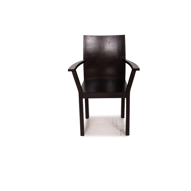 Bulthaup Corpus Nemus Dining Room Set Dark Brown 1 Dining Table 2 Chair ...