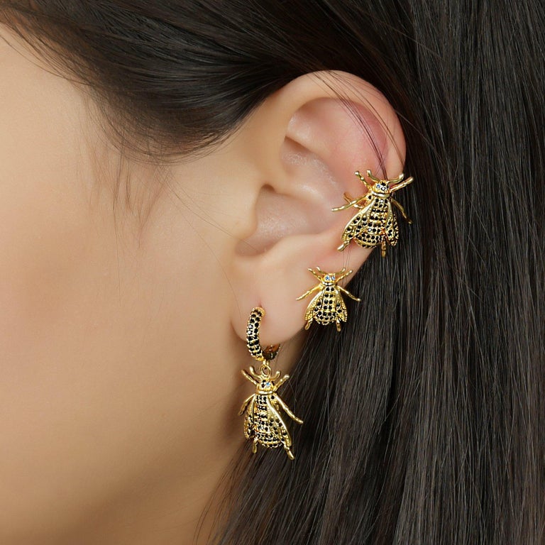 Bumble bee Ear cuff For Sale at 1stDibs