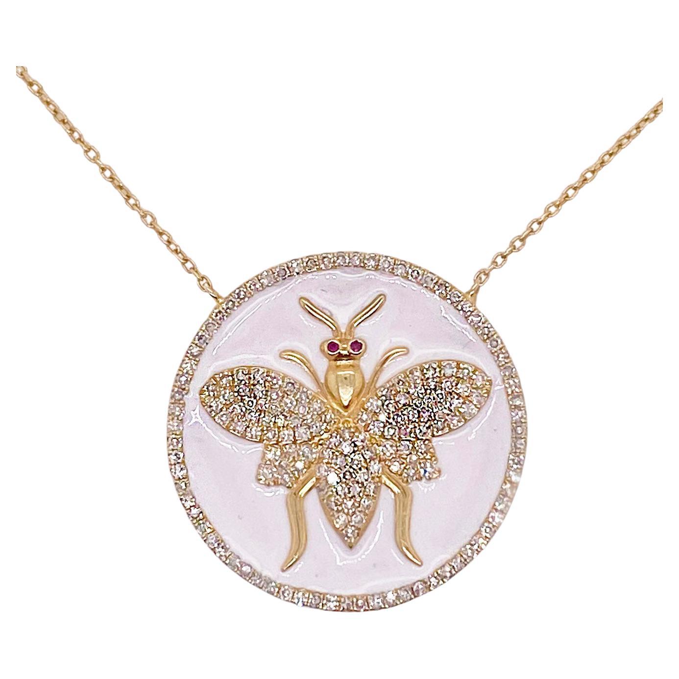 Gucci Le Marche des Merveilles Bee Diamond Necklace at 1stDibs | gucci ...