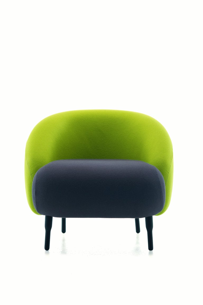 Bump Chair, Pure Wool Armchair, Classic Tight Fit, by Nigel Coates For ...