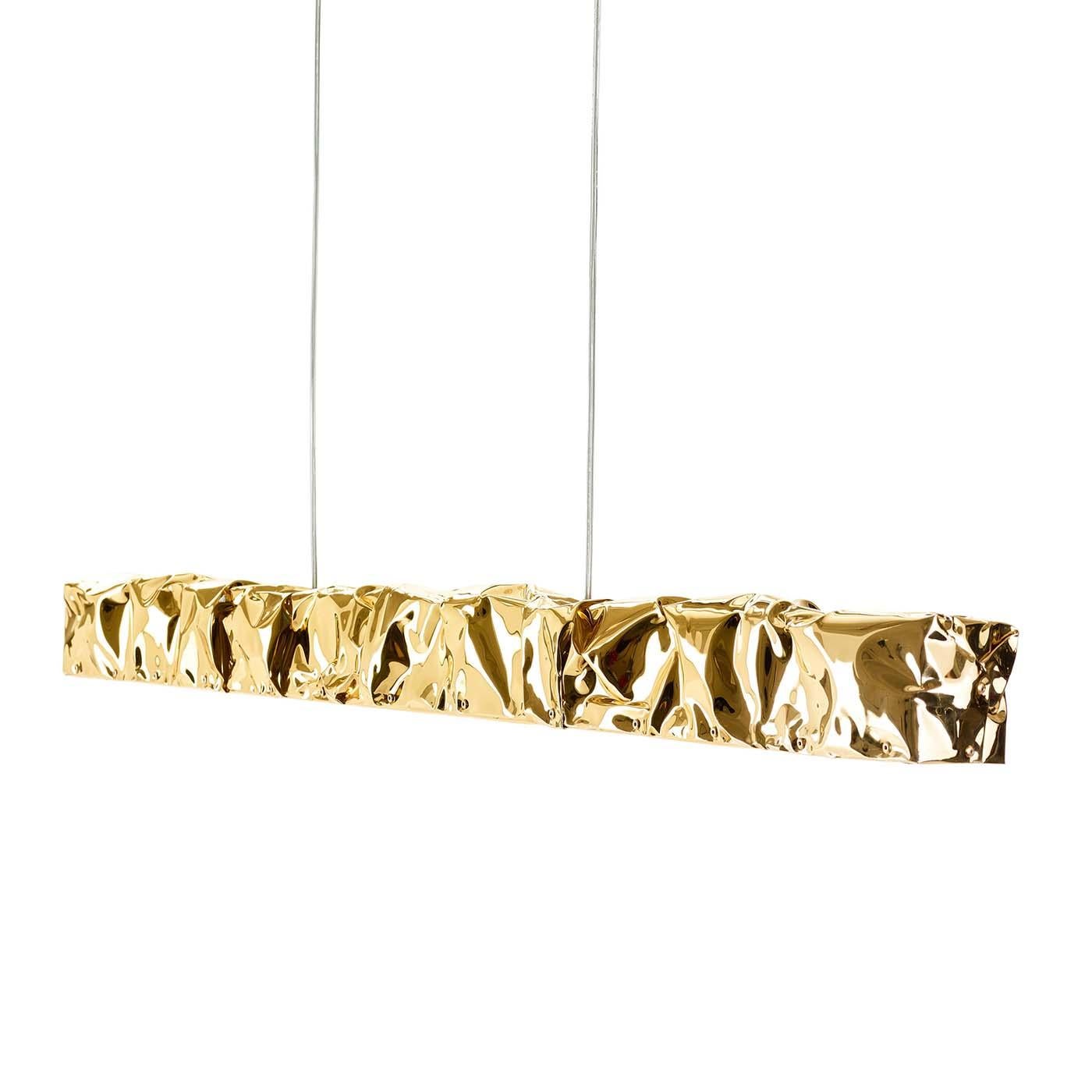 Bumpy Gold Suspension at 1stDibs