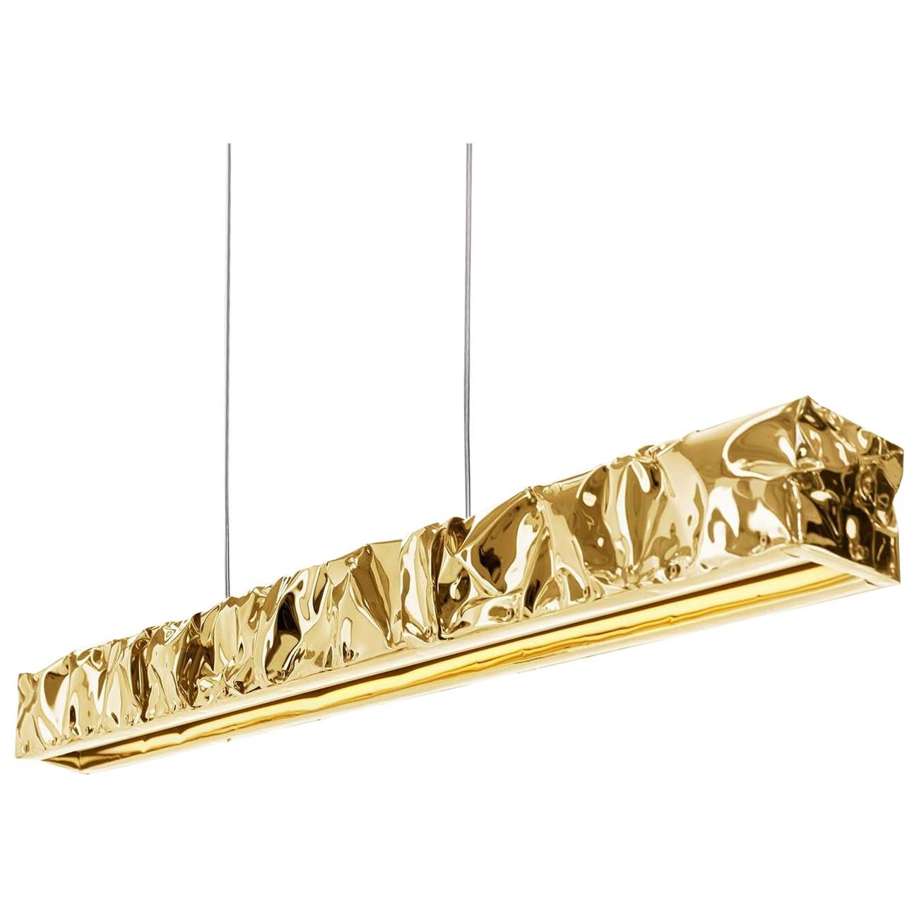 Bumpy Gold Suspension at 1stDibs