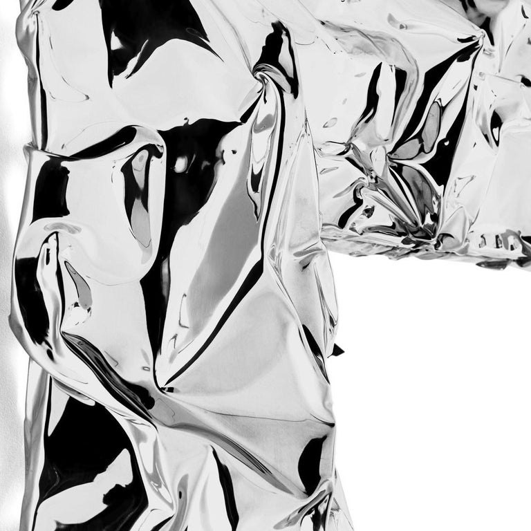 Bumpy Square Chrome Mirror For Sale at 1stDibs | bumpy mirror