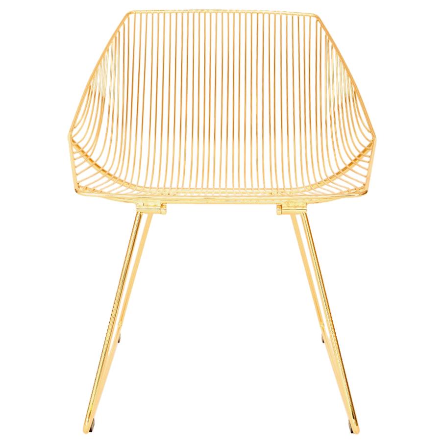 Minimalist Outdoor Wire Lounge Chair, The Bunny Lounge in White For ...