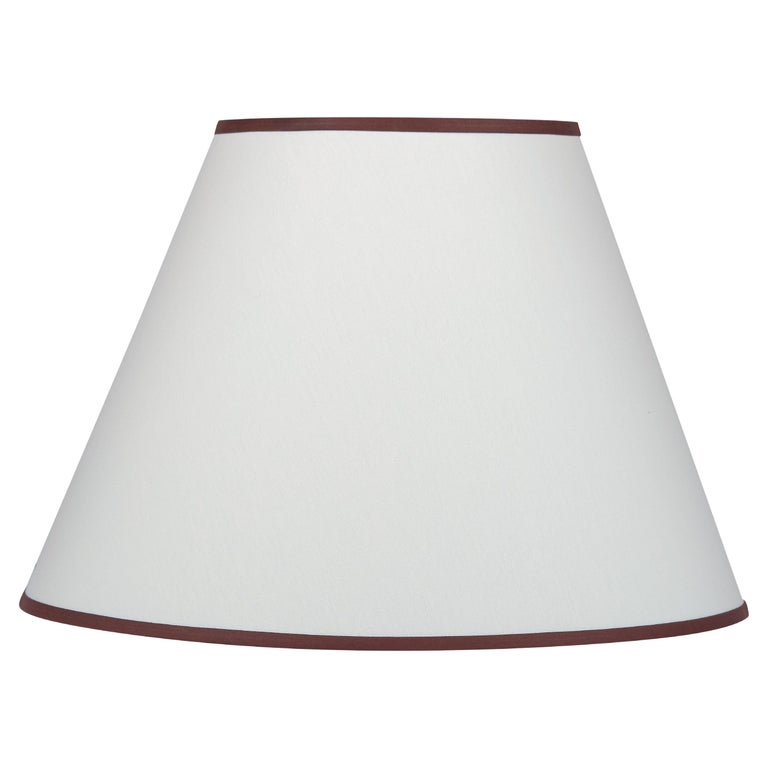 Bunny Williams Home Banda Lampshade 'Brown' For Sale at 1stDibs