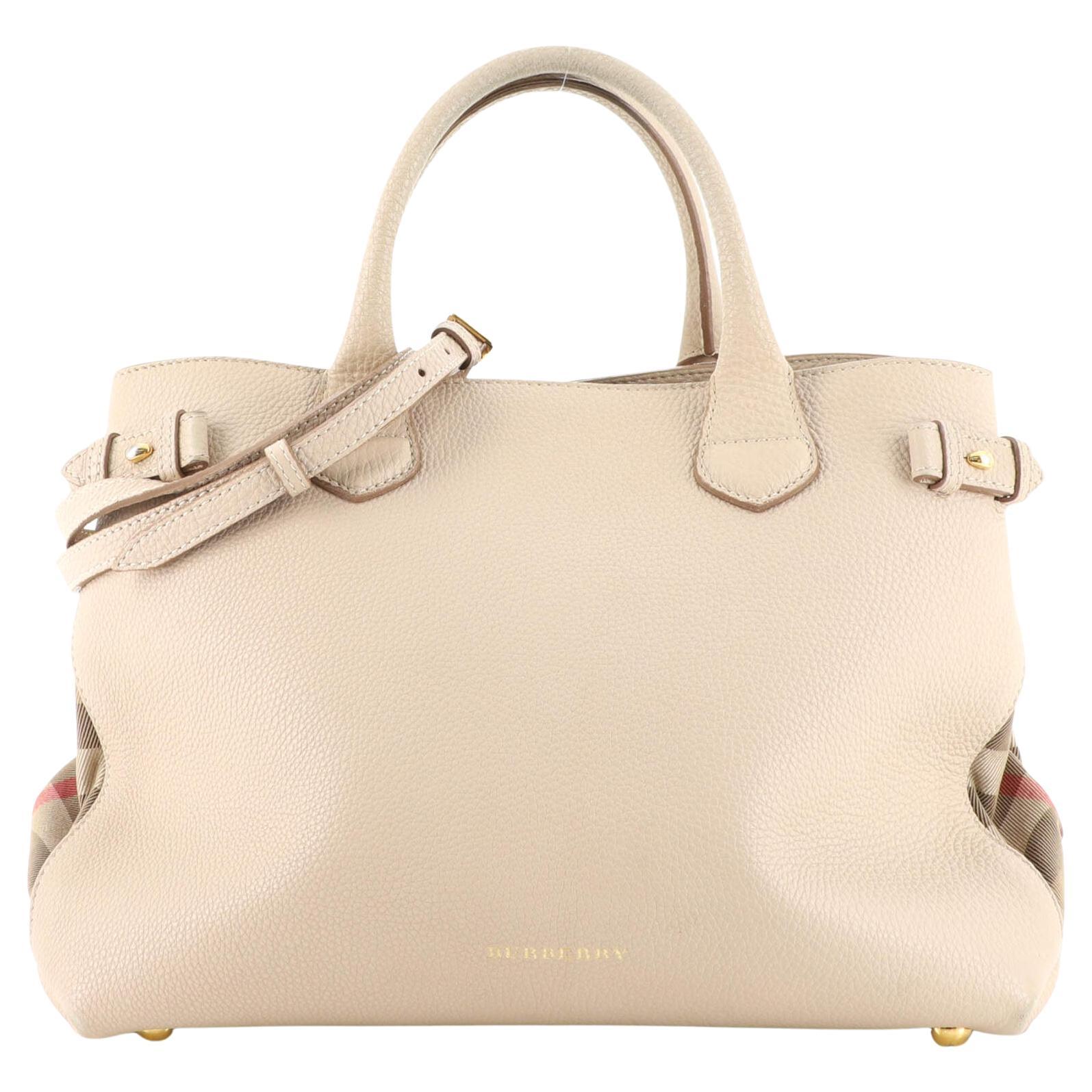 Burberry Multicolor Plaid Tote Bag at 1stDibs