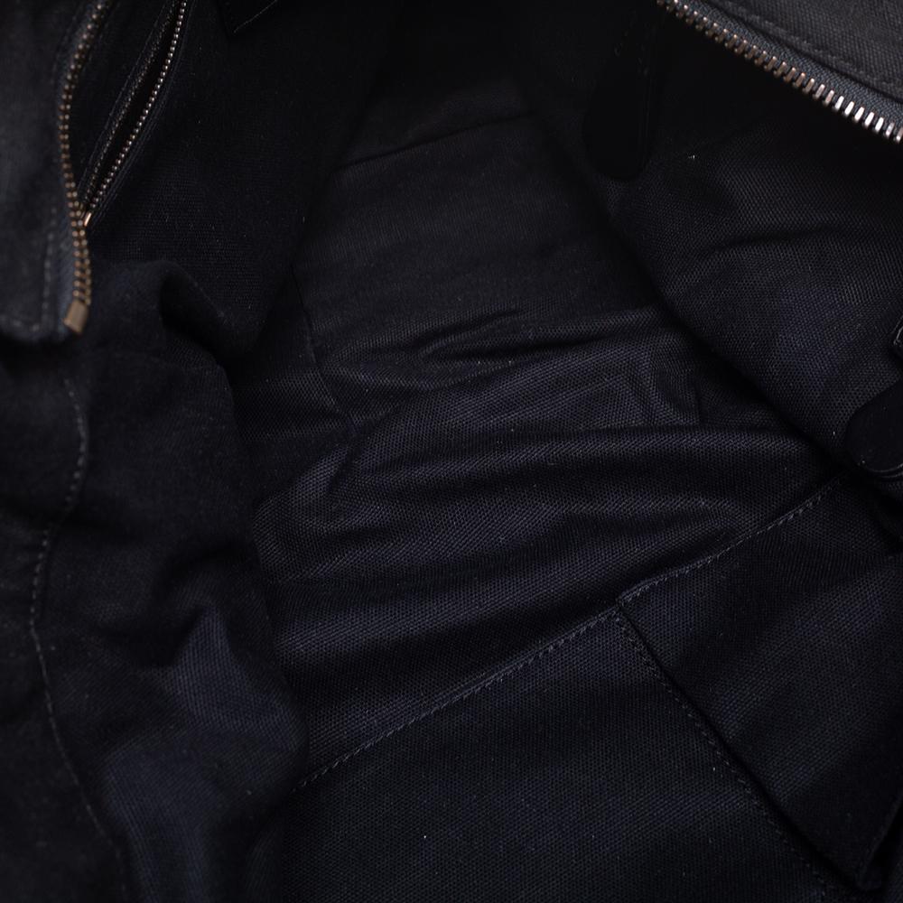 Burberry Black Canvas and Leather Tote at 1stDibs