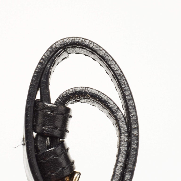 Burberry Black Leather Dutton Crossbody Bag For Sale at 1stDibs