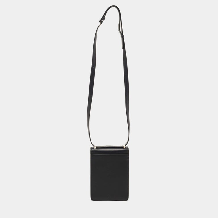 Burberry Black Leather Robin Crossbody Bag For Sale at 1stDibs