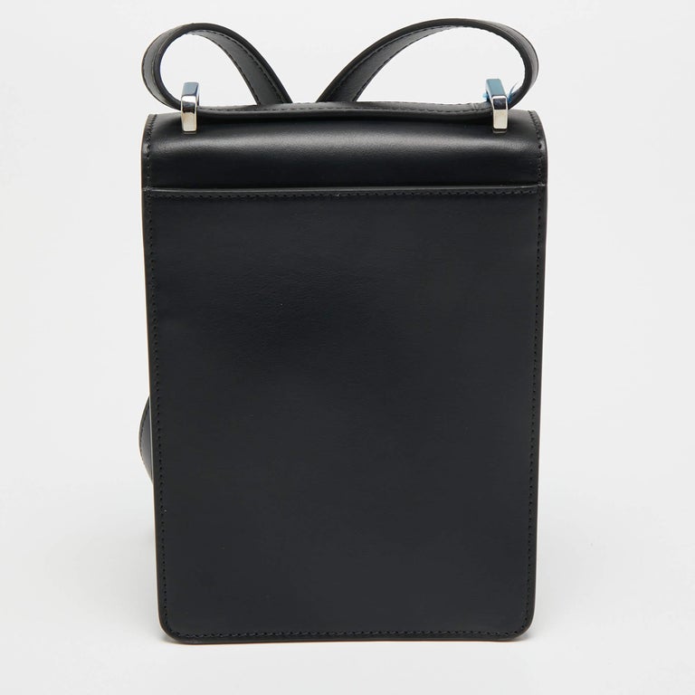 Burberry Black Leather Robin Crossbody Bag For Sale at 1stDibs