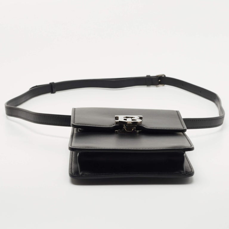 Burberry Black Leather Robin Crossbody Bag For Sale at 1stDibs