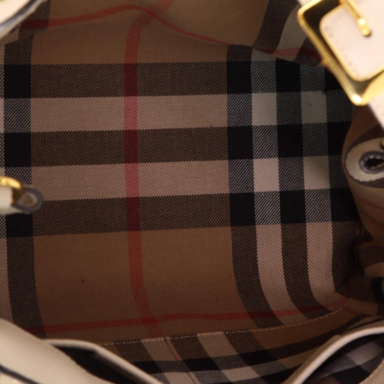Burberry Buckle Tote Leather Medium at 1stDibs