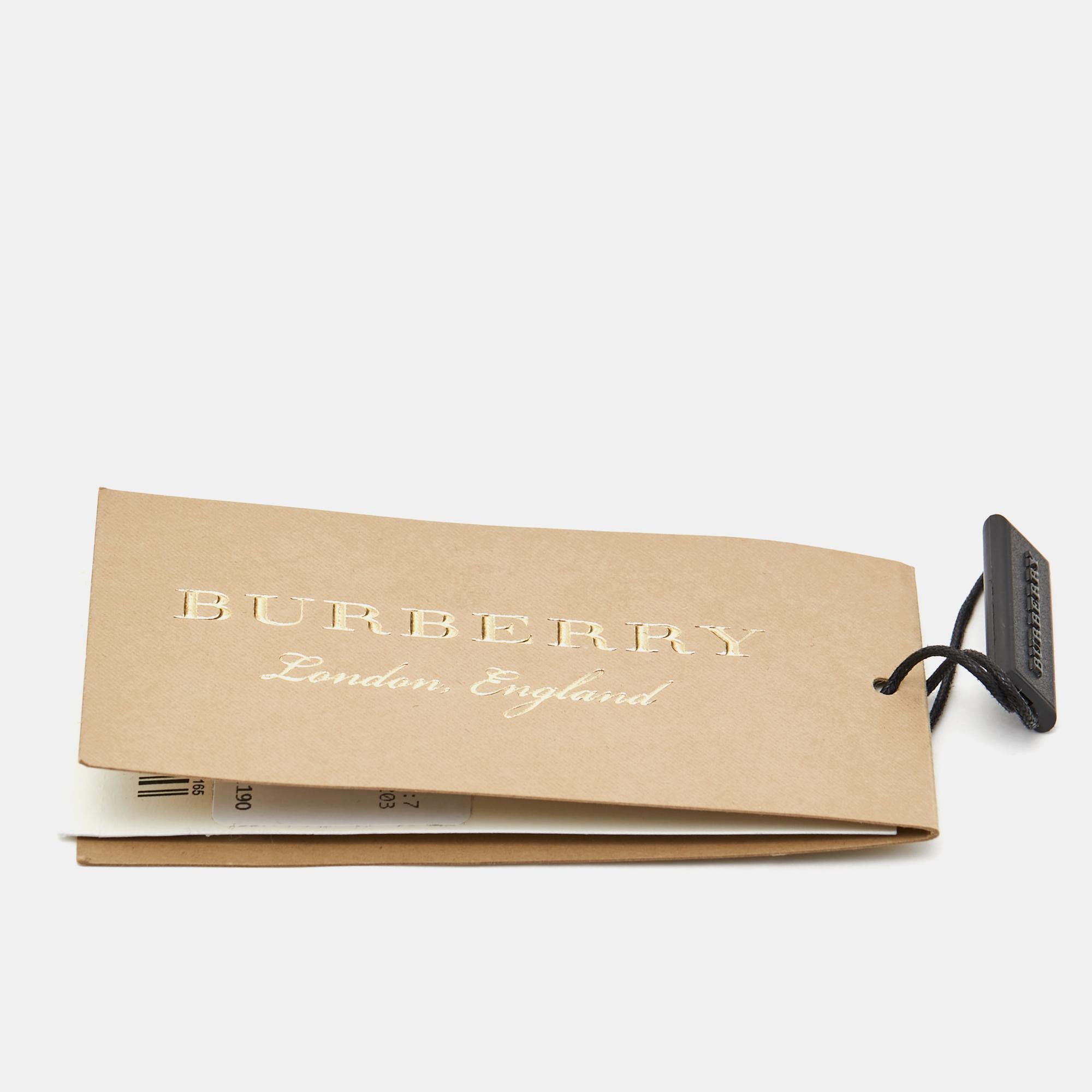 Burberry Chain Link Gold Tone Cuff Bracelet For Sale at 1stDibs