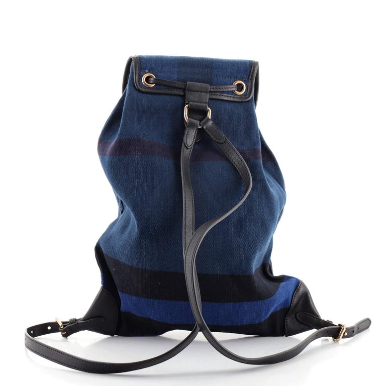 Burberry Chiltern Backpack House Check Canvas Medium For Sale at ...