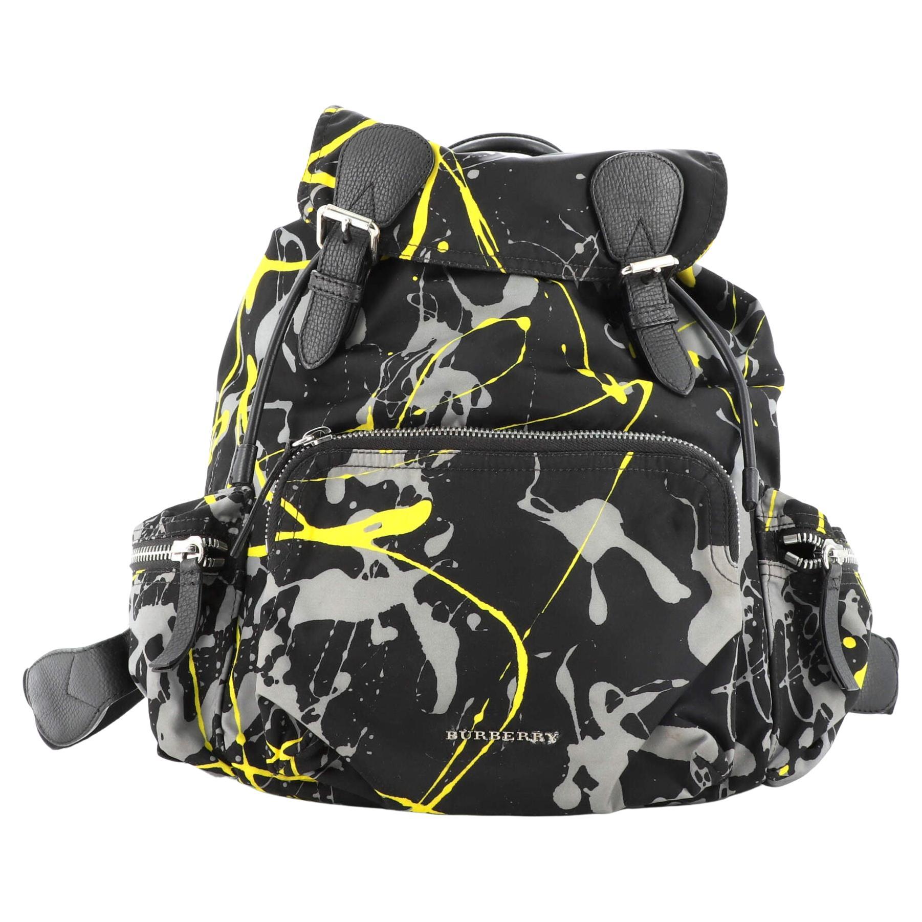 Burberry Chiltern Backpack House Check Canvas Medium at 1stDibs
