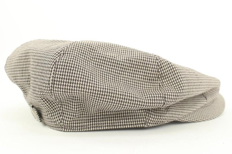 Burberry Herringbone Cabby Gatsby Drivers Cap Hat 3bur119 at 1stDibs